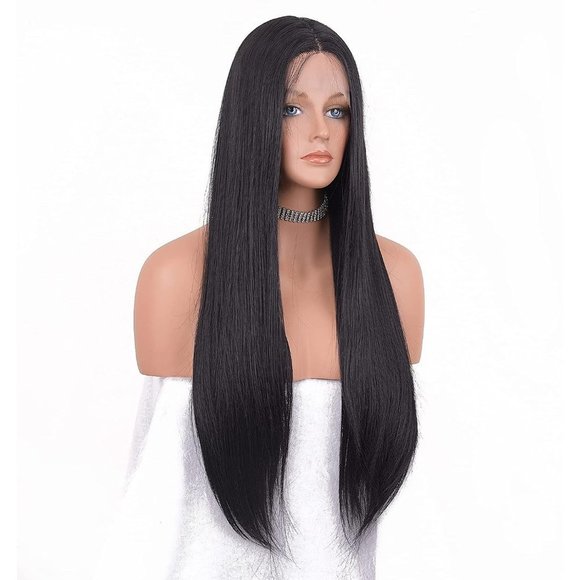 Sheer Beauté & Jewelry | Hair | Natural Straight Middle Part Lace Front ...